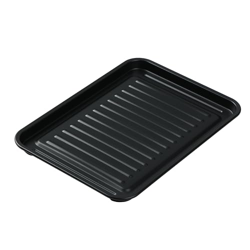 グリルプレートブラック/26×18cm/HC-936・パッケージ個数:1・製品サイズ:(約)幅28×奥行20×高さ1.5cm・製品重量:(約)0.316kg・表面加工:シリコーン樹脂塗装、材料の種類/鉄・生産国:中国製品サイズ:(約)幅28...