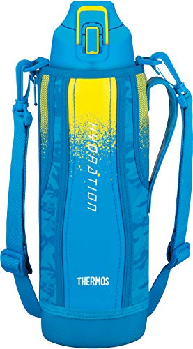 スポーツブルーカモフラージュ/1500 ml/FHT-1500F BL-C・Size:1500 mlColor:ブルーカモフラージュ・パッケージ個数:1・サイズ(約):幅9.5×奥行9.5×高さ32cm、口径/5cm・素材・材質:本体/ステ...