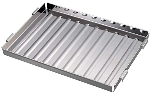 交換用炭受けシルバー/製品サイズ:(約)260×175×高さ20mm/UG-2039・Size:製品サイズ:(約)260×175×高さ20mmStyle:交換用炭受け・パッケージ個数:1・対応品番:UG-42/カマドスマートグリルB5型3段...