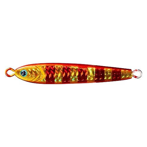 60gPHアカキンゼブラ/60g/07422021・Style:60gColor:PHアカキンゼブラ・パッケージ個数:1・「もはや餌！」タングステンの代名詞であるTGベイトにタチウオカラーが登場！・鉛製のジグに比べ、フォールスピードが速くな...