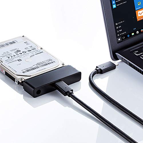 -/-/USB-CVIDE7・パッケージ個数:1・内蔵HDDやSSDをUSB Type-C/Type-AコネクタのPCに接続できる高速Gen2仕様の変換ケーブル。・USBケーブルはUSB Type-Cコネクタ用とUSB Aコネクタ用の2本を...
