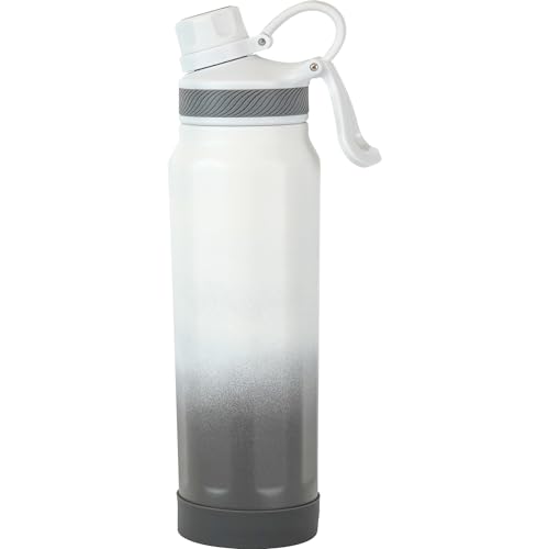 直飲みホワイト×グレー/710 ml/RH-1683・Color:ホワイト×グレーSize:710 ml・パッケージ個数:1・本体:ステンレス鋼(真空断熱構造)、外面:粉体塗装、蓋・飲み口:ポリプロピレン・商品サイズ(約):幅8.7×奥行8...