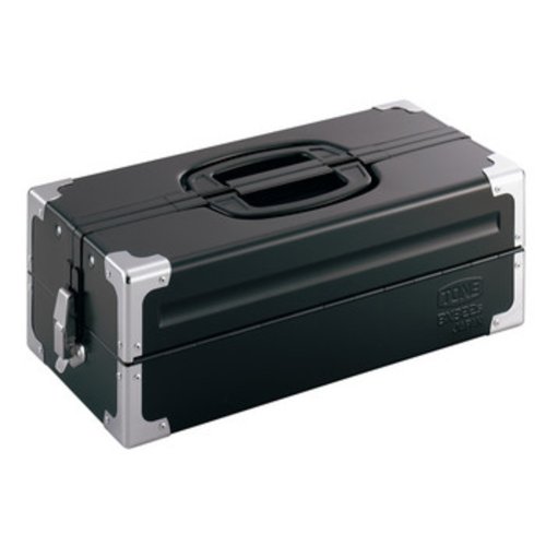 ブラック/ショート2段/BX322SBK・Color:ブラックSize:ショート2段・パッケージ個数:1・仕様:天面フラットV形2段式両開きケース・天面フラット時高さ:160mm・カラー:マットブラック・付属品:仕切板12枚・材質:本体:ス...