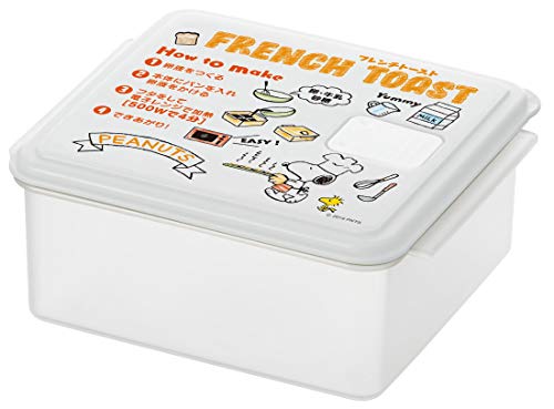 フレンチトースト/1000ml/UDY1T-A・パッケージ個数:1・サイズ:幅17×奥行15×高さ7.5cm・素材・材質:ポリプロピレン・生産国:日本・容量: 1.0Lしっとりおいしいフレンチトーストが電子レンジで簡単に作れる専用容器 本体...