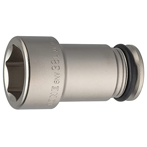 -/6NV-38L:二面幅:38mm/6NV-38L・Size:6NV-38L:二面幅:38mm・パッケージ個数:1・商品タイプ:インパクトレンチ用・ソケット形状(6角・12角):6角・二面幅寸法(mm):38・差込角(mm):19・質量(...