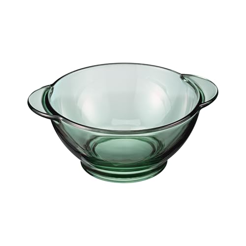 グリーン/16.5 x 6.6 センチメートル/HCSE-135-G・Color:グリーンSize:16.5 x 6.6 センチメートル・パッケージ個数:1・耐熱ガラス製のカラー食器シリアルボウル