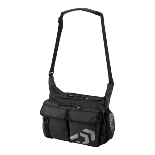 ショルダーバッグブラックP/24 x 15 x 33 cm/08531092・Color:ブラックPStyle:ショルダーバッグ・実用的な機能・仕様を満載し、陸っぱりを中心に幅広いフィッシングシーンで活躍する汎用ショルダーバッグ・針が引っ掛...