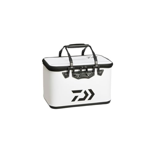 H40ホワイト/約28x42x27cm/08510106・Color:ホワイトStyle:H40・パッケージ個数:1・磯用マキエバッカンのスタンダード　本体部外寸(cm)：約28×42×27・Hタイプ：便利な合体ハンドル・風によるフタのばた...