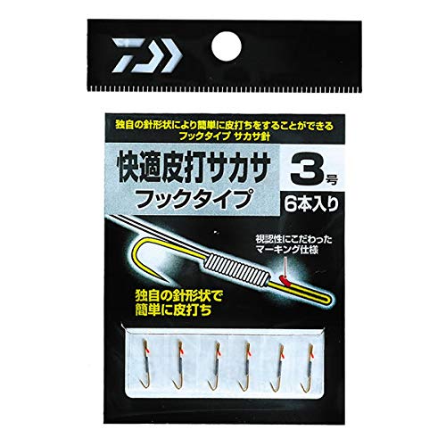 フックタイプ-/3/-・Style:フックタイプPatternName:3号・パッケージ個数:1・サイズ(号): 3・入数(本): 6-