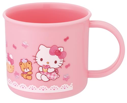 ハローキティキティ/径7.4×横9.5×高6.8cm/KE4A-72044・パッケージ個数:1・サイズ：径7.4×横9.5×高6.8cm・材質：ポリプロピレン・原産国：日本シンプルで使いやすいプラコップ。 取っ手付きで持ちやすく、落としても...