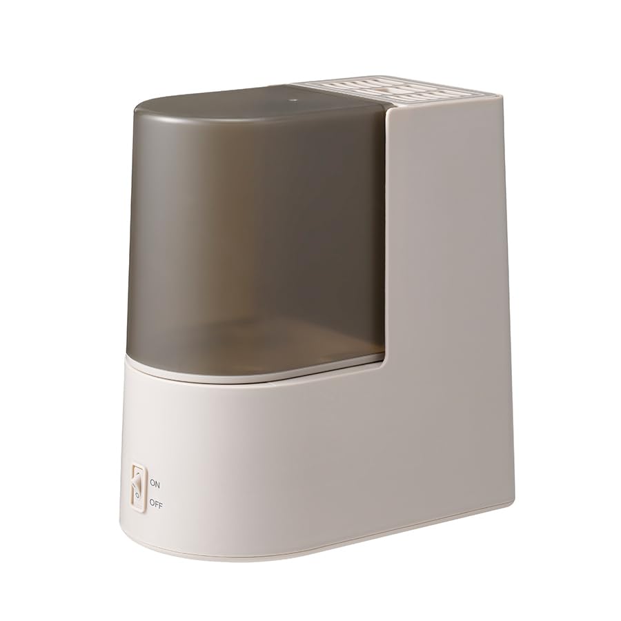 グレージュ/スチーム式 1.5L/ST-AZ0720GG・Color:グレージュSize:スチーム式 1.5L・パッケージ個数:1・清潔な蒸気で加湿するスチーム式。水をヒーターで沸騰させ、清潔なスチームで部屋を満たします。雑菌の放出を防ぎ、...