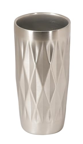 タンブラー(350ml)シルバー/0.35L/HC-367・Style:タンブラー(350ml)・パッケージ個数:1・製品サイズ:(約)外径7.5×高さ14.5cm、満水容量/350ml・製品重量:(約)0.165kg・材料の種類:ステンレ...