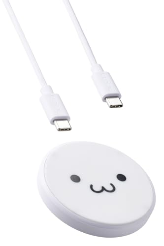 1)充電器単体しろちゃん/-/EC-QA27WF・Color:しろちゃんStyle:1)充電器単体・パッケージ個数:1・スマートフォンや他のQi対応機器を置くだけで充電ができる、Qi規格ワイヤレス充電器です。・WPC(ワイヤレスパワーコンソ...
