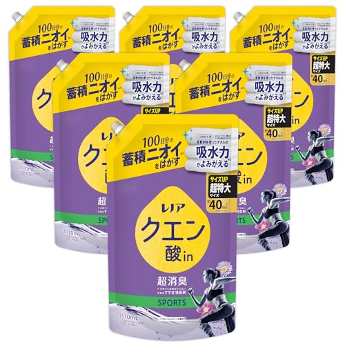 -/詰め替え 1110mL×6袋/-・PatternName:詰め替え 1110mL×6袋・パッケージ個数:1・香りでごまかさず、蓄積ニオイをはがし取る*！ *100日間、洗浄・使用しても蓄積するニオイ・洗剤でも漂白剤でも柔軟剤でもない、衣...