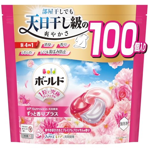 -/詰め替え 100個/-・PatternName:プレミアムブロッサムの香りSize:詰め替え 100個・パッケージ個数:1・??新しい洗濯洗剤のボールドジェルボールは部屋干しでも天日干し級の爽やかさ・??ボールドジェルボールは4つの柔軟...
