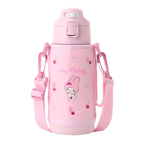 ポーチ付き2WAYステンレスボトル2WAYステンレスボトル (マイメロディ)/670 ml/096041・Color:2WAYステンレスボトル (マイメロディ)・本体サイズ：約幅8.5×奥行8×高さ23cmショルダー紐の長さ:約60-113...