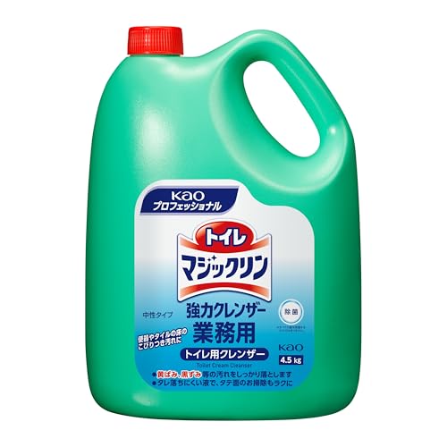 透明/4.5キログラム (x 1)/021212・パッケージ個数:1・容量(kg):4.5・梱包数(個):4トイレマジックリン 強力クレンザー