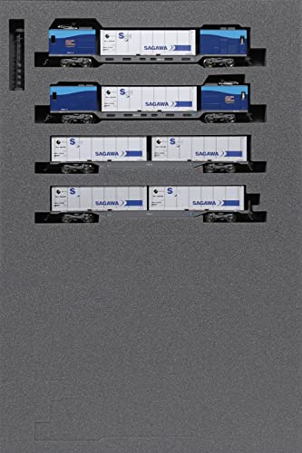 ジャパニーズマルチカラー/N/10-1722・日本で唯一の「貨物電車」として活躍するM250系 スーパーレールカーゴ。・迫力のフル編成の再現はもちろん、ベストセレクションとしてNゲージ入門者の方に、まずは基本セット (4両)でお手軽にお楽し...