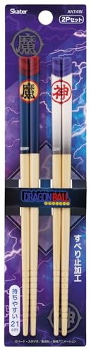 魔・神/-/ANT4W-71042・Color:魔・神PatternName:竹橋・パッケージ個数:1・サイズ：21cm・材質：天然木、塗装：ウレタン塗装・原産国：中国おしゃれなキャラクターデザイン塗り箸の柄違い2膳セット。 買い置きストッ...