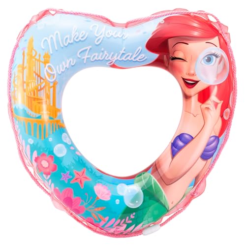 アリエルマルチカラー/60cm/-・Size:60cmStyle:アリエル・(C)Disney・アリエルが描かれた60cmうきわです・本体サイズ：約60cm・内周サイズ：85〜90cm・対象年齢：3歳〜アリエルが描かれたハート型の60cmの...