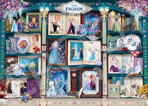 Bookshelf/Frozen (ブックシェルフ/アナと雪の女王)/-/74-304s・Color:Bookshelf/Frozen (ブックシェルフ/アナと雪の女王)・ピース数：500・完成サイズ：38×53cm　対応パネルナンバー：5...