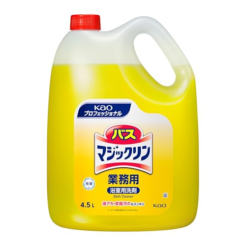 -/4.5リットル (x 1)/バスマジックリン・Size:4.5リットル (x 1)・パッケージ個数:1・商品サイズ (幅×奥行×高さ) :205×140×285mm・内容量:1個・浴槽はもちろん、床、壁、洗面器、イスなどの湯あか、石けん...