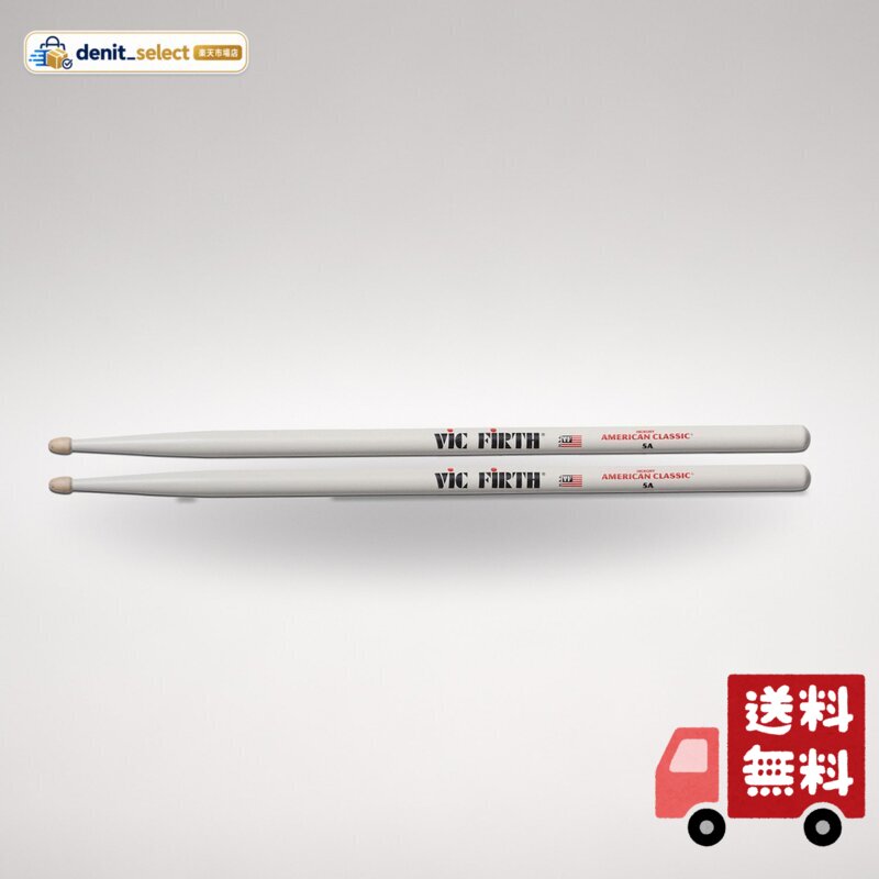 サイズ:14.4 × 407mm 材質:ヒッコリー American Classic "5A" Color Collection VIC-5Aのホワイトフィニッシュ