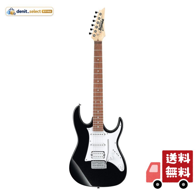 アイバニーズ GIOシリーズ エントリー・エレキギター 薄さを感じられる握りやすいメイプル材のネック Ibanez オリジナル"RX"形状のポプラ材ボディ 幅広い音域をカバーする22フレット仕様 5WAY スイッチで多彩なサウンドを選択可能