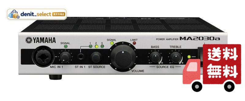 セットアップと操作が容易なシンプルなインターフェース ローインピーダンス接続 (30W x2ch @3Ω/4Ω/8Ω)およびハイインピーダンス接続(60W x1ch, 70系/100系)の切替可能 多目的に対応する2つのマイク入力端子と3つ...