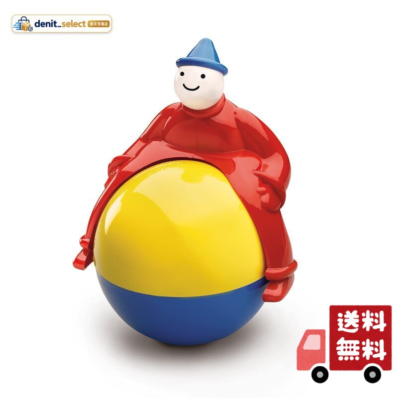 絶対に落ちないピエロの起き上がりこぼし 本体サイズ :9.6×14.7×10.6cm 主な製造国 :中国 対象年齢 :10ヶ月以上 汚れた場合は固く絞ったタオルで拭き、よく乾燥させてください。※煮沸消毒、液体消毒は材質の変質の原因になります...