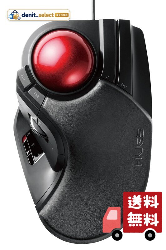 [電源]USBバスパワー (電池不要) [ボタン数] 8ボタン ※ホイールボタン含む ※チルトホイール搭載 [保証期間]6カ月 対応機種:USBインターフェイスを装備したWindowsパソコン、Macintosh 直径52mmの大型トラック...