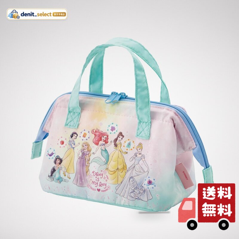 サイズ:約180×135×115(mm) / 子供弁当箱用小さめサイズ / 生産国:中国 素材・材質:表地・持ち手=ポリエステル、裏地=保冷保温効果のあるアルミ蒸着フィルム素材 ダブルファスナー式、内側メッシュポケット付 Wファスナー式でが...
