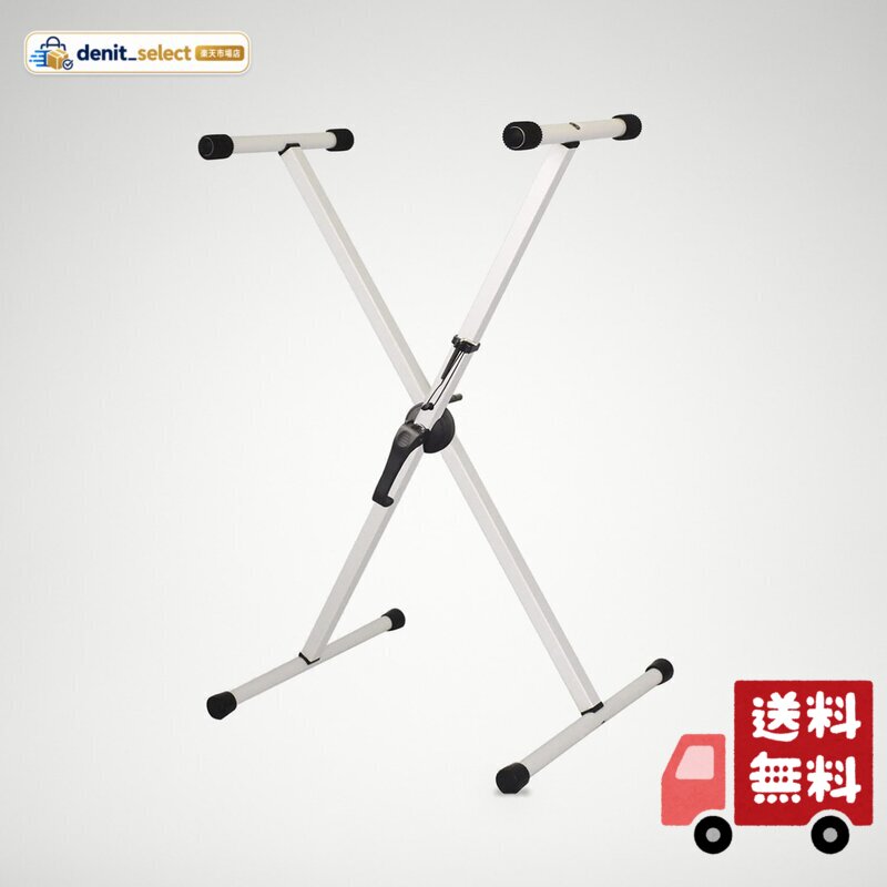 片手で操作可能なハンドルロックと安全バーによる二重セーフティー機能 ガタつきを調整するスタビライザーキャップ付き 本体重量:約3kg / 耐荷重量:約55kg 付属品:六角レンチ、安全バー メーカー側の意匠変更により、予告なく外観上のデザイ...