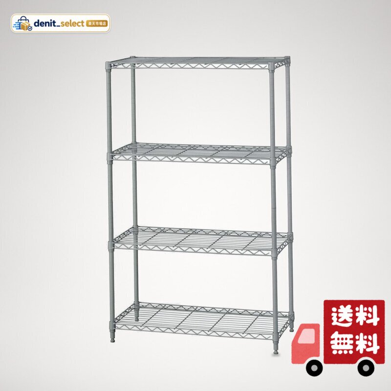 商品サイズ(cm):幅約75×奥行約35×高さ約123(アジャスター含む) 商品重量:約8.2kg 耐荷重:[棚板1枚あたり]約50kg[全体]約100kg(※耐荷重は測定値であり、保証値ではありません。) 棚板:4枚 主要材質:[本体]ス...