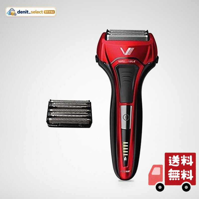 サイズ:幅65×奥行45×高さ156mm 電源:AC100V~240V 50/60Hz 付属品:電源アダプター、ブラシ、キャップ、ポーチ、替刃(外刃SO-V578) 充電時間:2時間 本体重量(kg):0.213