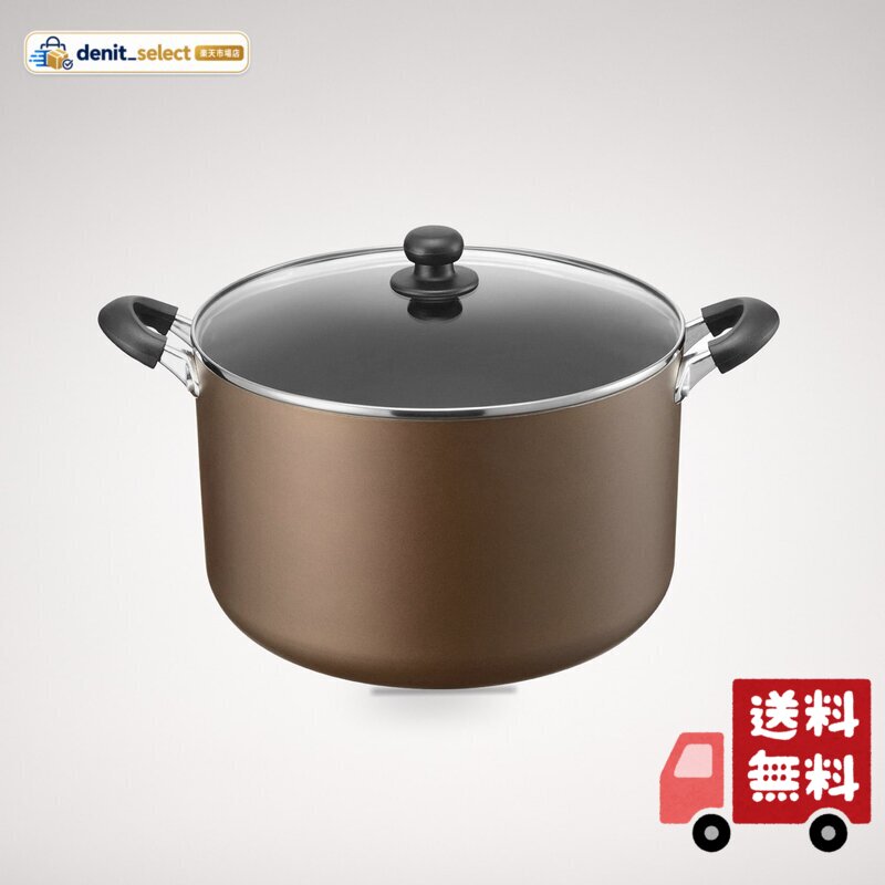 商品サイズ:約 幅45.5×奥行33×高さ26.5cm、重量:約2900g 素材: アルミニウム 色: ブラウン 仕上げタイプ: にくい,ふっ素
