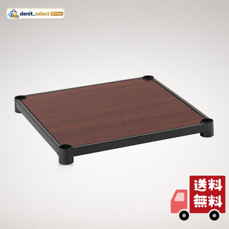 商品サイズ:幅41×奥行41×高さcm 素材・材質:本体(スチール) 適応モデル:NO4040-WD,NO4015-4W 生産国:中国 「ルミナススチールワイヤーラックシリーズ」「ドウシシャ製スチールラック」は 他メーカーのラック(メタルラ...