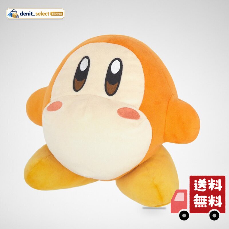 星のカービィシリーズのALL STAR COLLECTION! キャラクターの特徴を細部まで表現したワドルディの大きいMサイズのぬいぐるみ。 (C)Nintendo / HAL Laboratory, Inc. 対象年齢 :6才以上 素材:...