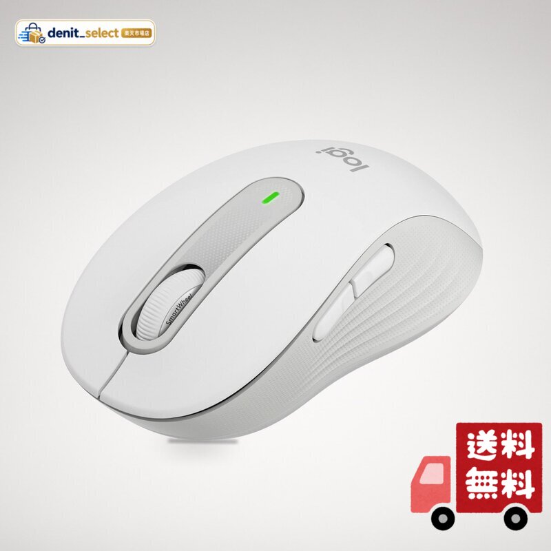 勢いよく回すと高速スクロールに切り替わる/独自のSmartWheelを搭載したフィット感抜群の静音ワイヤレスマウス 【レギュラーサイズ】 独自のSmartWheelは1行ごとのスクロールで長い文書やWebページを素早く移動することが可能/仕...