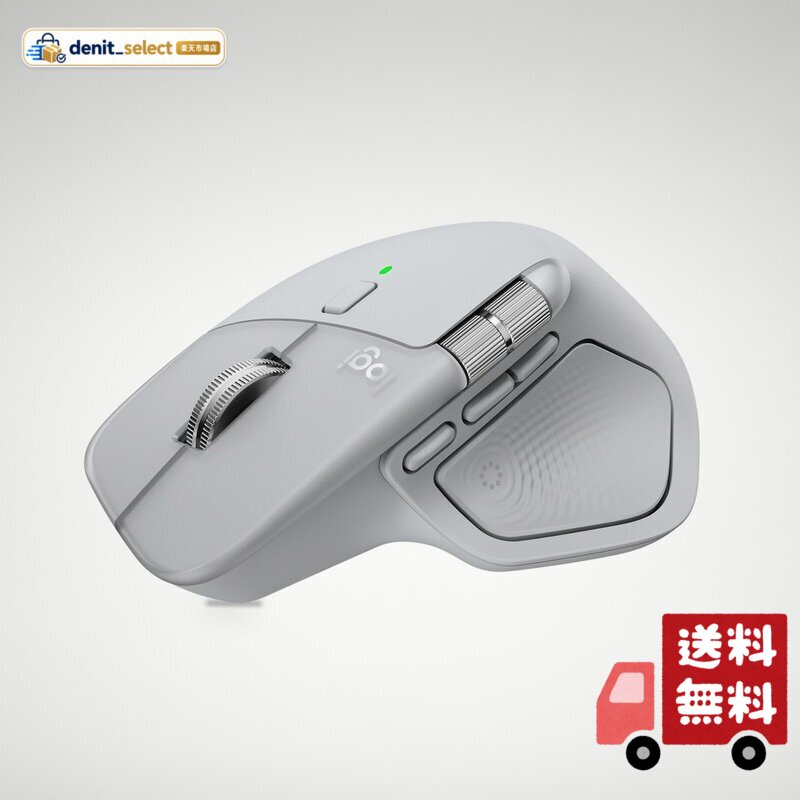 6年ぶりのフルモデルチェンジ / 超高速スクロールホイールを搭載したMXシリーズの高機能ワイヤレスマウスが静音クリックなどの機能はそのままに、新たに触覚フィードバックやActions Ringに対応。ハードウェアとソフトウェアをアップデート...