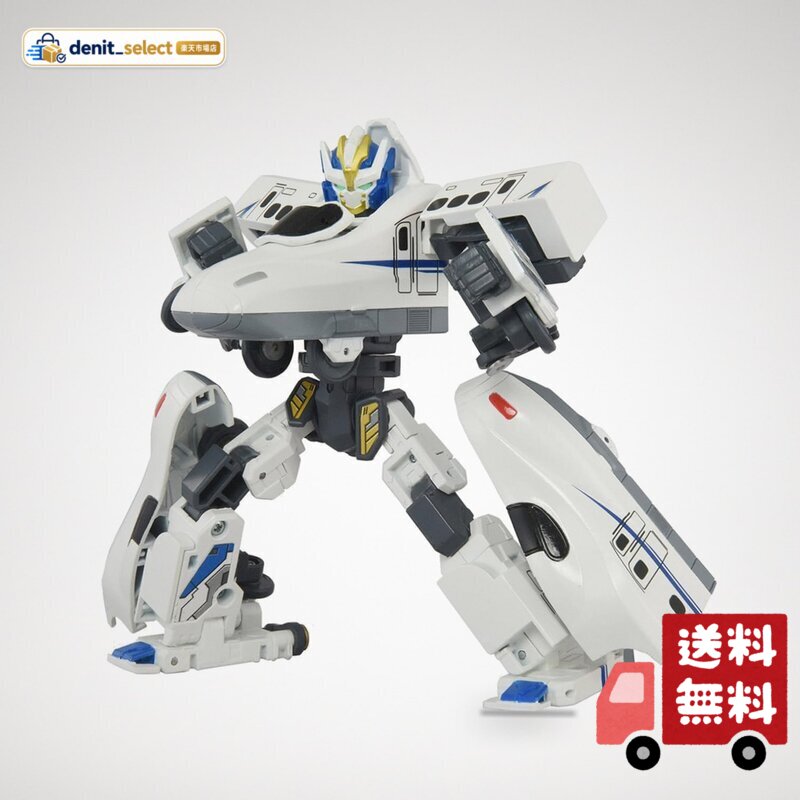 (C) TOMY (C)プロジェクト シンカリオン・JR-HECWK/超進化研究所・TBS 電池は使用しません。 安全警告 該当なし