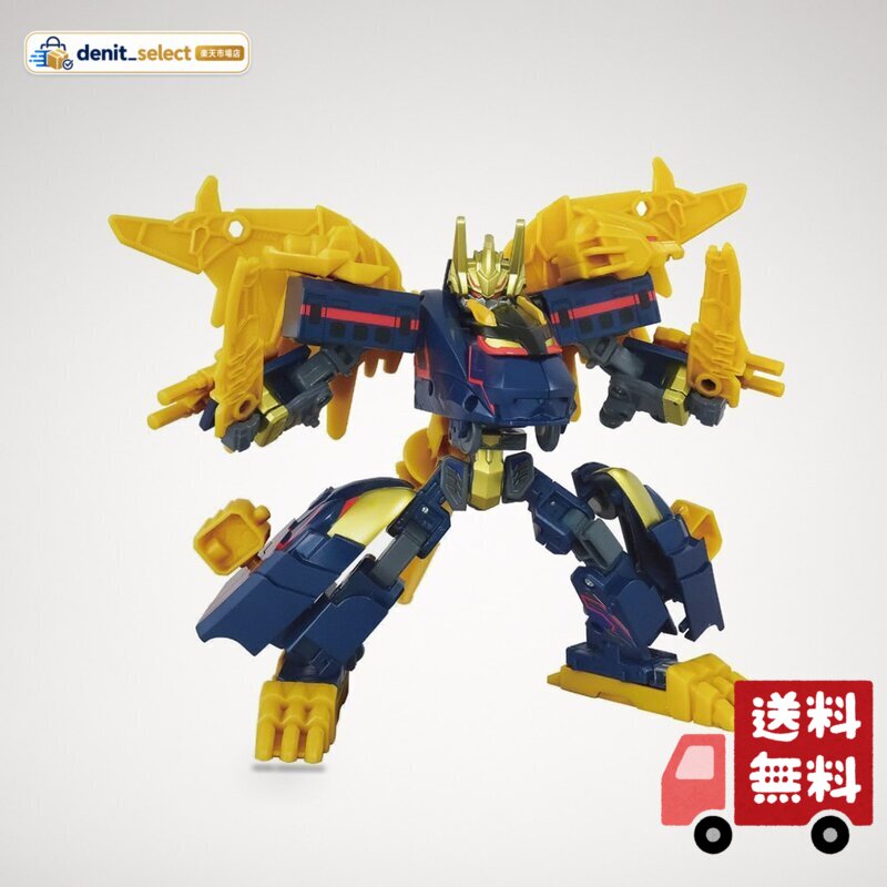 (C) TOMY (C)プロジェクト シンカリオン・JR-HECWK/超進化研究所・TBS 電池は使用しません。 安全警告 該当なし