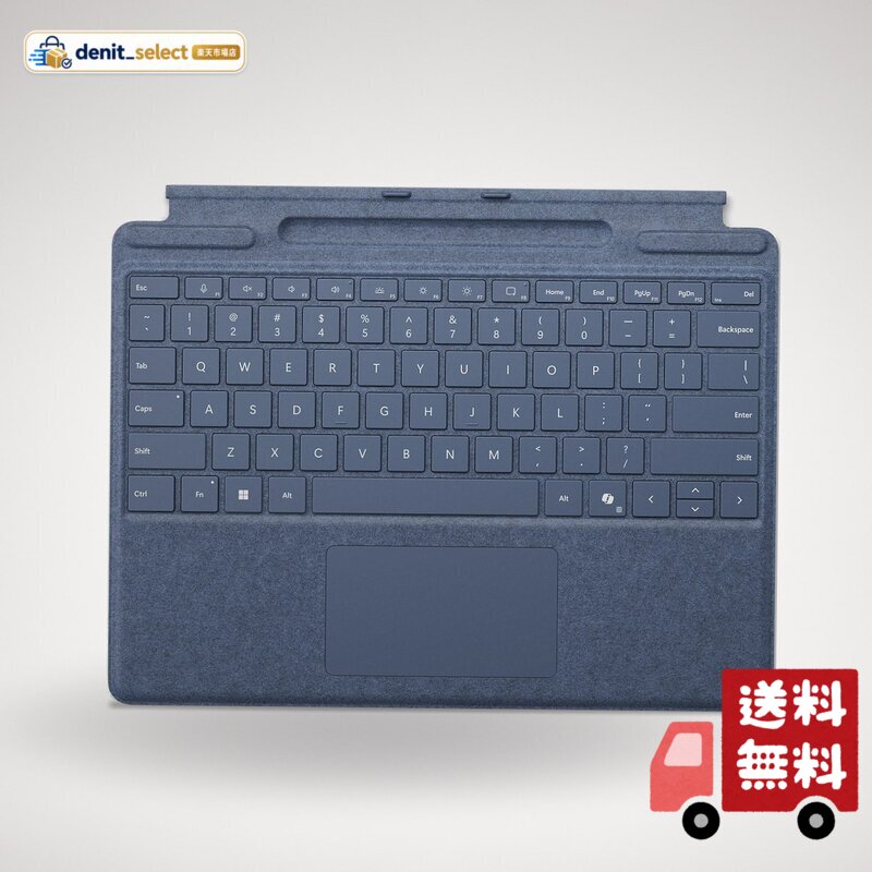 ※画像は英語キーボードですが、商品は日本語配列キーボードとなります。【互換性】第 11 世代 Surface Pro、法人向け Surface Pro 10、Surface Pro 9、Surface Pro 8、Surface Pro X...