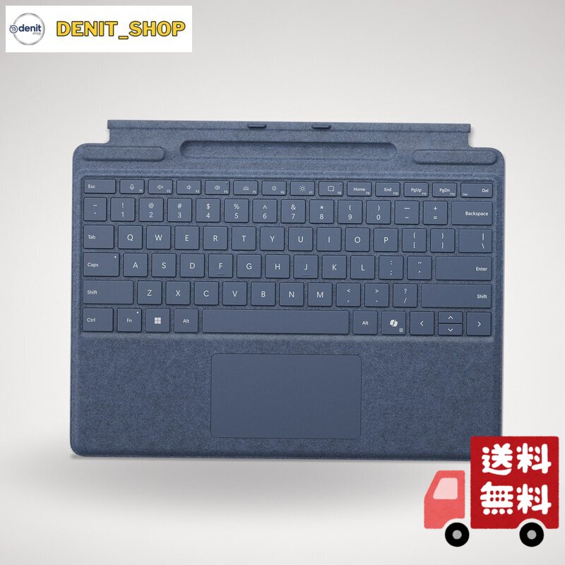 ※画像は英語キーボードですが 商品は日本語配列キーボードとなります 互換性 第 11 世代 Surface Pro 法人向け Surface Pro 10 Surface Pro 9 Surface Pro 8 Surface Pro X ...