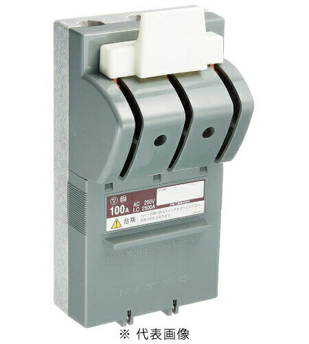 CKSカバースイッチ　電線直締形 定格電圧：AC250V 端子構造：電線直締用 付属品：銅つめ付鉛ビューズ　15A〜60A、低温ヒューズ　100A ※ソルダーレス端子には、芯線の細いより線の接続はしないでください。 ◆3Pを単3回路に使用す...