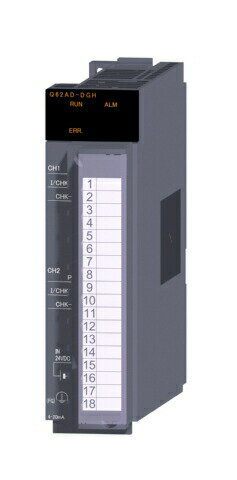 性能仕様概要 アナログ入力点数：2点（2チャンネル） アナログ入力電流：DC4〜20mA デジタル出力： &nbsp;分解能16ビット：-768〜+32767 &nbsp;分解能32ビット：-1536〜+65535 A/D変換速度：10ms...