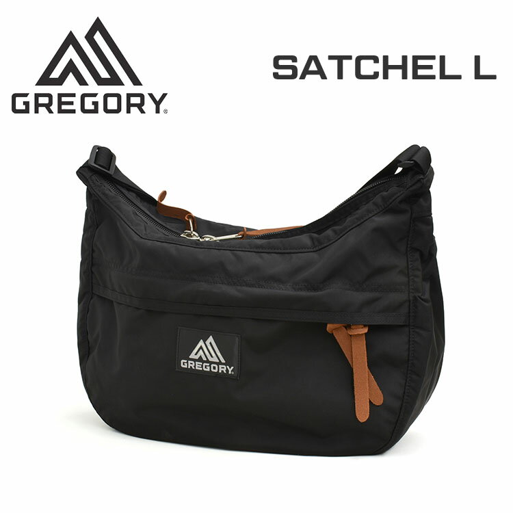GREGORY SATCHEL L 商品仕様 ブランド GREGORY 商品名 SATCHEL L 商品番号 157297 本体カラー BLACK(-1041) 素材 NYLON 仕様 ・長さ調節可能な38mmショルダーストラップ ・丈夫な...