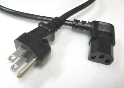 定格：125V7A用の電源コードセット プラグ：3ピン(JIS 8303) コネクター：IEC60320-C13ライトアングルタイプ ケーブル：VCTF/3x0.75MMSQ結束 長さ：1M カラー：黒 認証：日本PSE 数量：1本