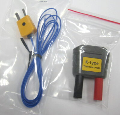 ＜仕様＞ K型プローブ 測定範囲：-40℃〜250℃ 対応製品：DM-9960/DM-9962SD/DM-9862/DM-9131 デジタルマルチメーター用のオプションプローブです