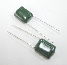 容量：0.1uF 電圧：100VDC 誤差：+/-5％ 規格：GB6346(IEC 60384-11) 動作温度：-40〜+85℃ 消失ファクター：1.0% Max@1KHz,20℃ 絶縁抵抗値：＞30000MΩ（C＜0.1uF) 　　　　...